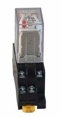 Mechanical Relay with LED and base - Temco Controls Ltd.