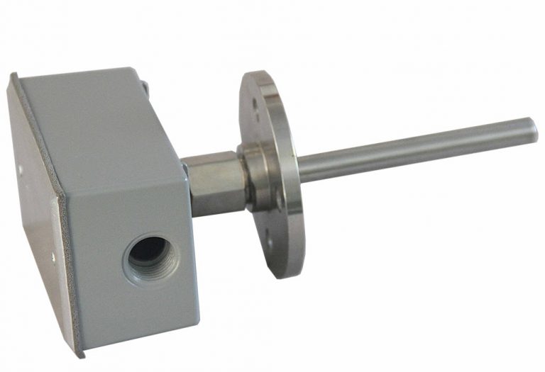 Boiler stack temperature sensor and thermowell, 1k Pt - Temco Controls Ltd.