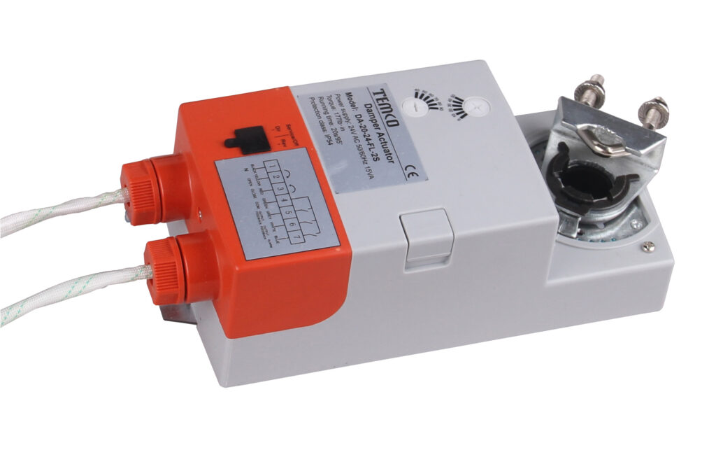3-point Floating Type Damper Actuator - Temco Controls Ltd.